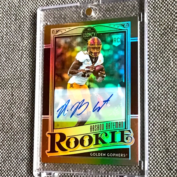 NFL | Other | Rashod Bateman Autograph 22 Panini Legacy Football Rookie ...